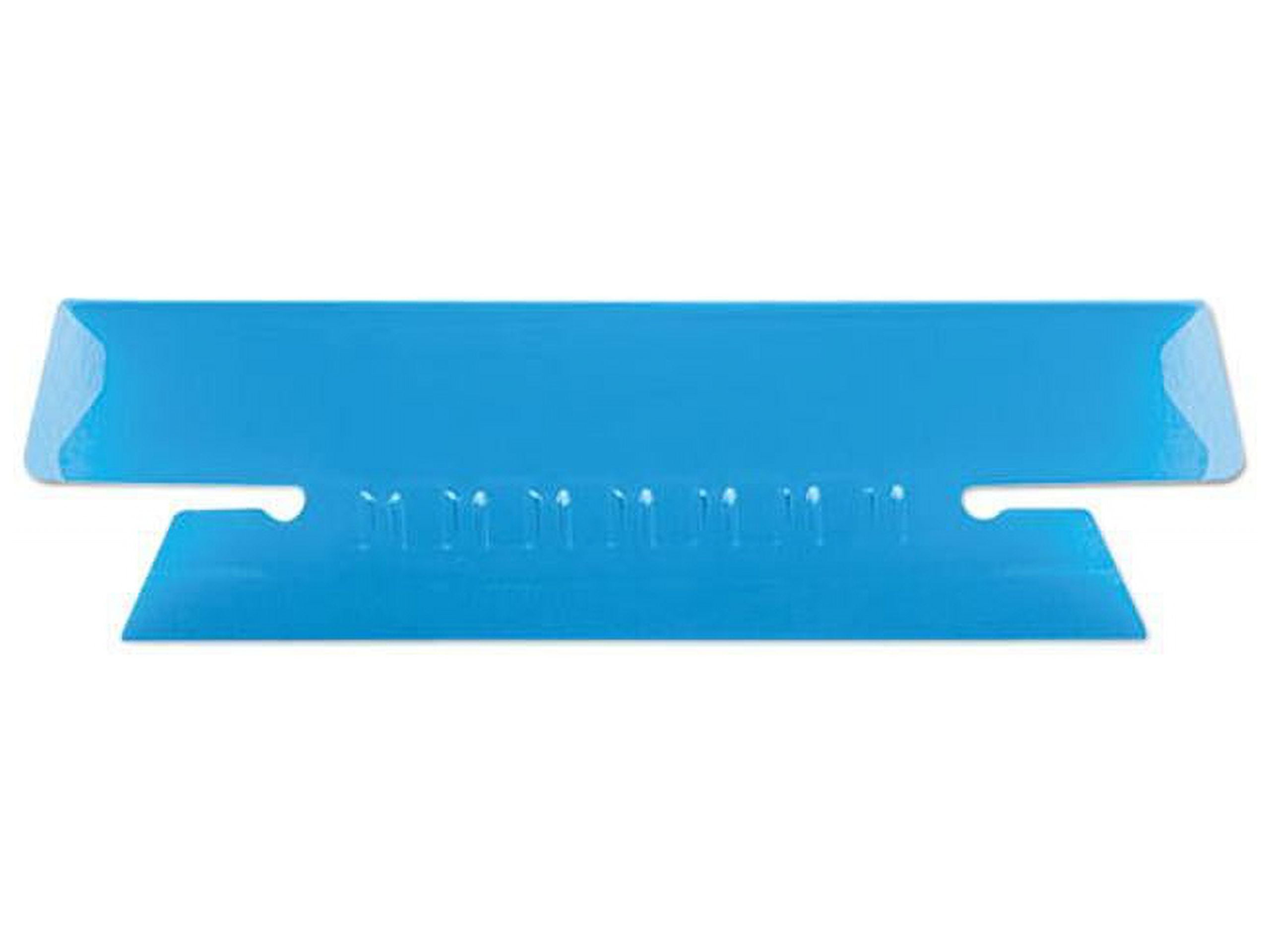 Pendaflex 43-1/2-BLU Hanging File Folder Tabs, 1/3 Tab, 3 1/2 Inch ...