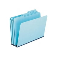 Pendaflex, PFX02614, 4-Part Classification Folders, 10 / Box, Blue ...