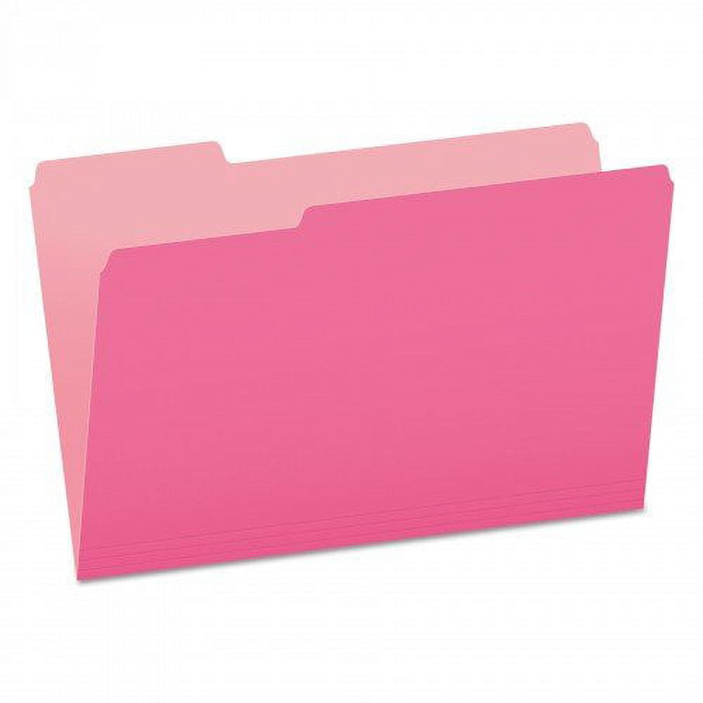 Pendaflex Colored File Folders, 1/3-Cut Tabs: Assorted, Legal Size ...