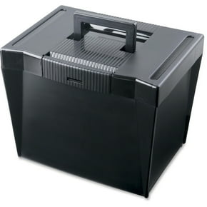 plastic file boxes with handles