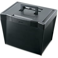 Storex Plastic File Tote Storage Box, Letter / Legal, Snap - On Lid ...