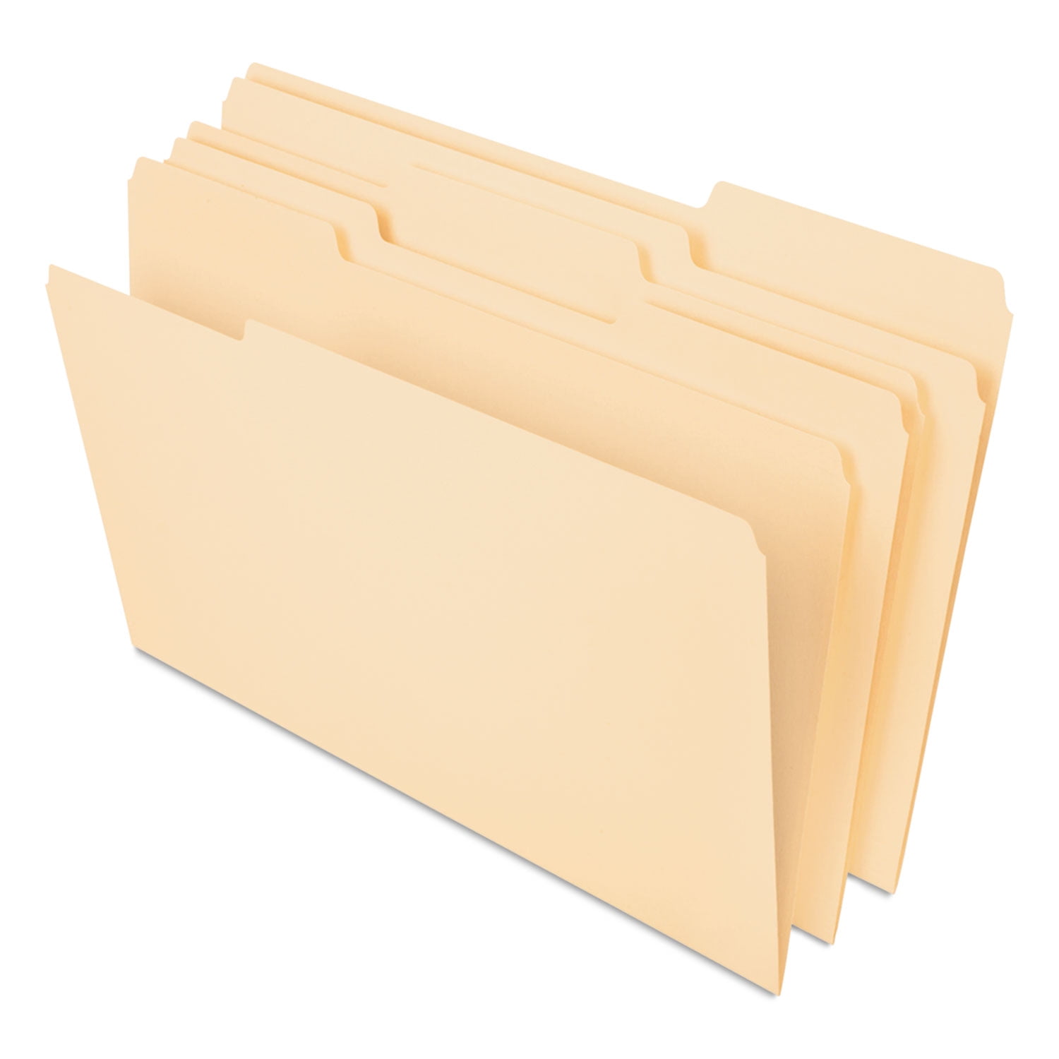 Pendaflex Essentials 1/3-cut Manila File Folders, Manila, 100 / Box ...