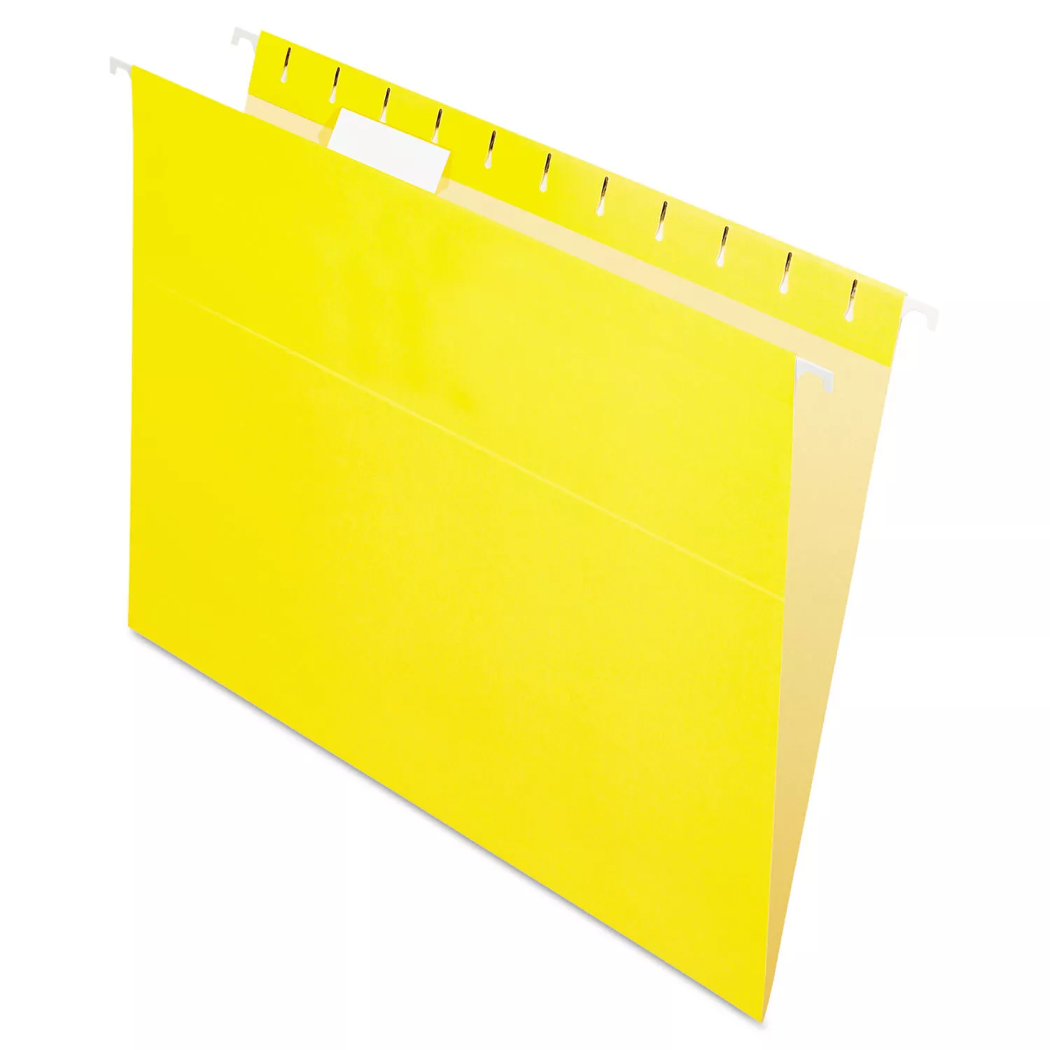 Pendaflex Essentials Colored Hanging Folders 1/5 Tab Letter Yellow 25 ...
