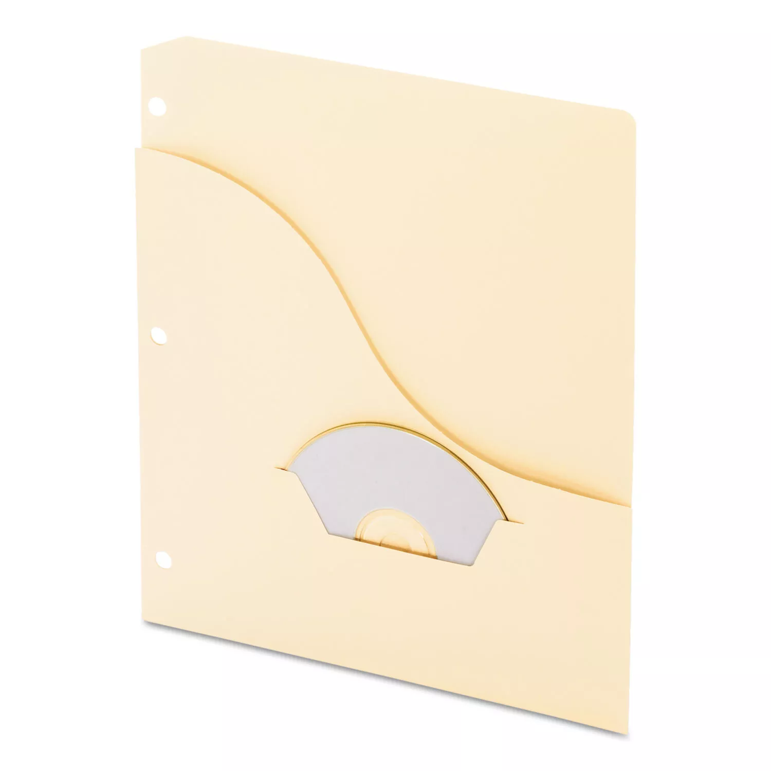 Pendaflex Essentials Wave Slash Pocket Project Folders 3 Holes Letter ...