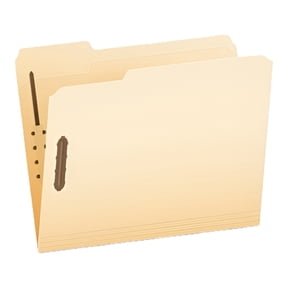 Office Supplies Fastener Folders in Assorted Colors for Organization