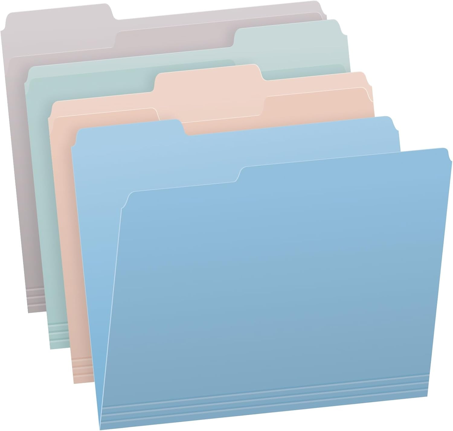 Pendaflex File Folders, Letter Size, Assorted Colors for Home, Office ...