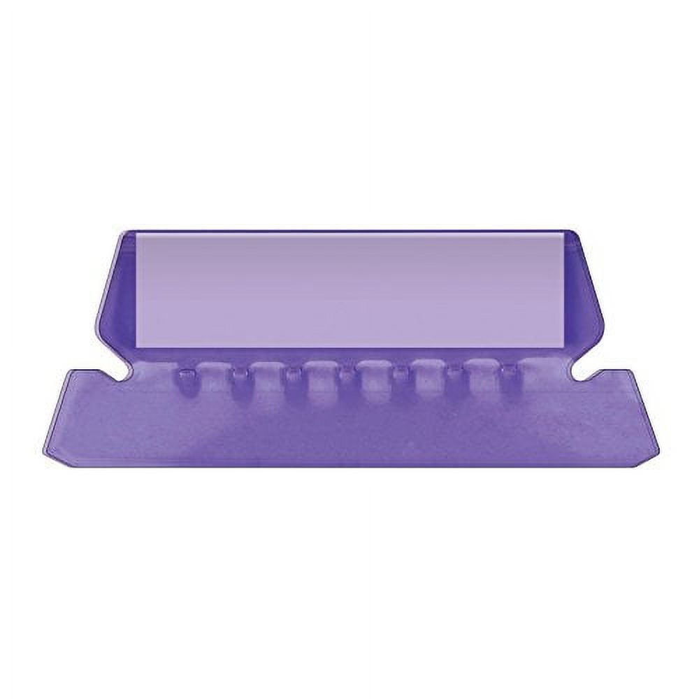 Pendaflex Hanging Folder Tabs, 2", Clear Violet, 25 Tabs and Inserts ...