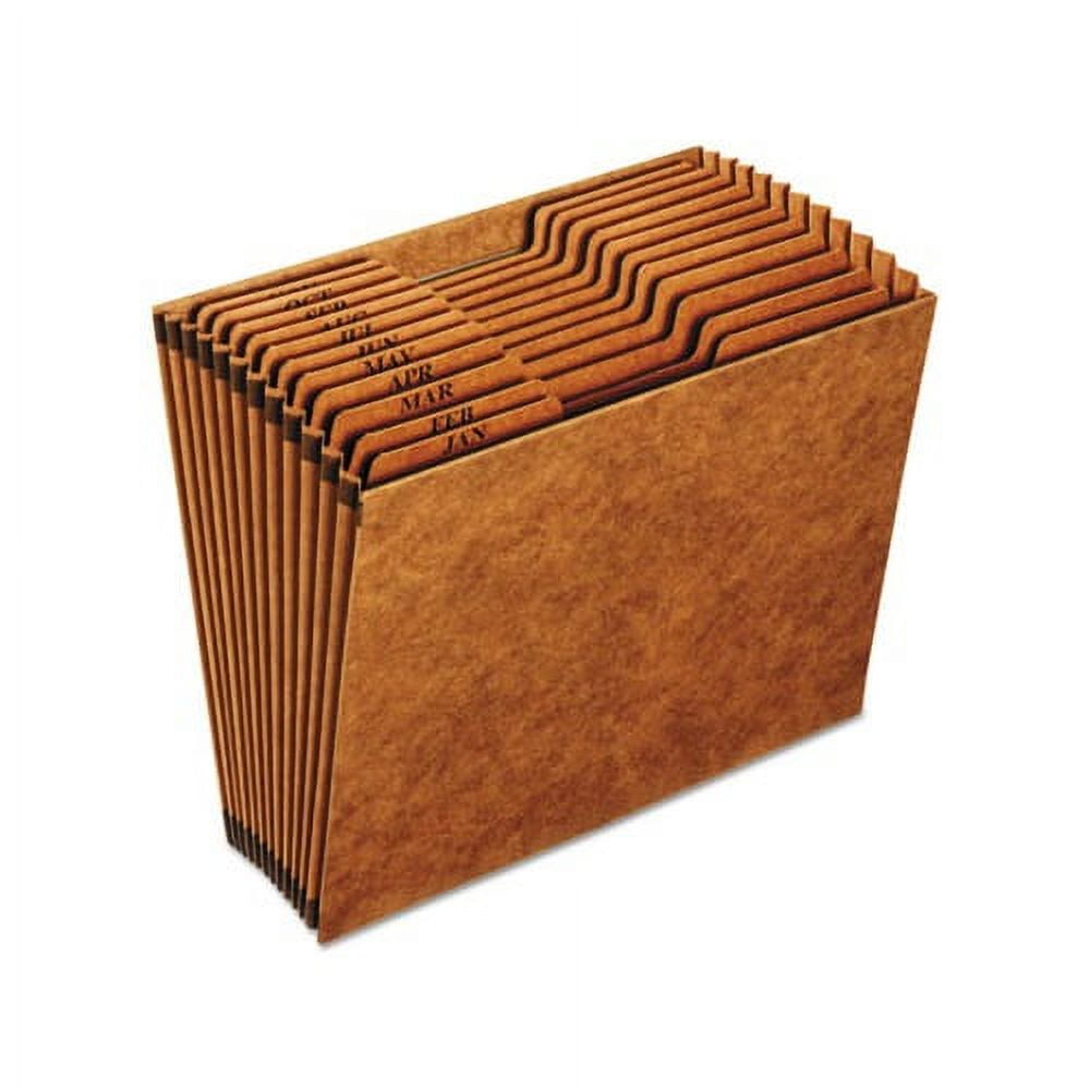 Pendaflex Heavy-Duty Bottom Expansion File, 12 Sections, 1/3-Cut Tab ...