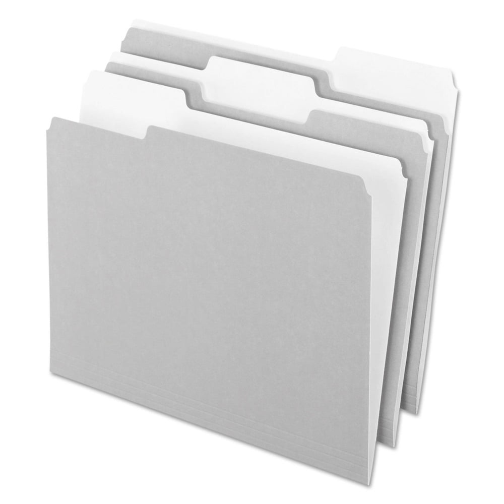 Pendaflex 4210 1/3 GRA 1/3-Cut Assorted Tabs Interior Letter File ...