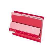 Pendaflex 435013ASST Interior File Folders, 1/3 Cut Top Tab, Legal ...