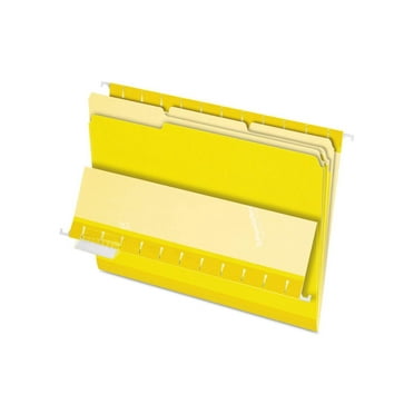 Pendaflex Interior File Folders 1/3 Cut Top Tab Letter Pink 100/Box ...