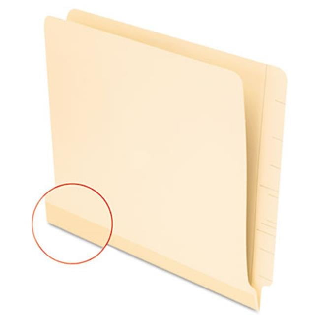 Pendaflex Laminate Shelf File Folder- Straight Cut- End Tab- 11 Pt ...