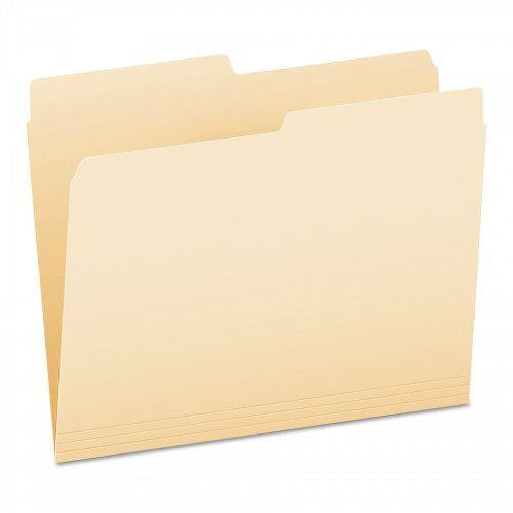 Pendaflex Manila File Folders, 1/3-Cut Tabs: Assorted, Letter Size, 0. ...