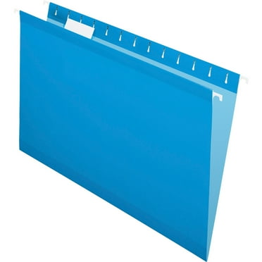 Pendaflex Reinforced 2" Extra Capacity Hanging Folders, Blue, 25ct ...