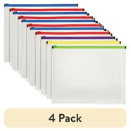 Pendaflex Zippered Closure Poly Envelopes, Clear, 5 Count - Walmart.com