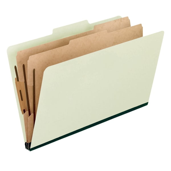 Pendaflex® Pressboard Classification Folder, 2" Expansion, Legal Size ...