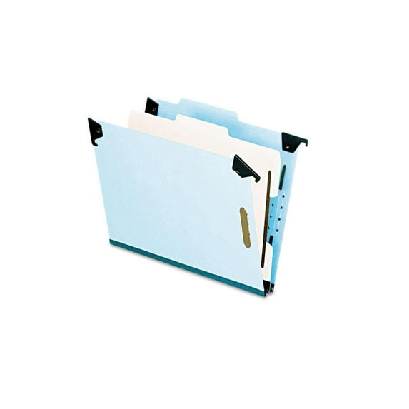 Pendaflex Pressboard Hanging Classi-Folder 1 Divider/4-Sections Letter ...