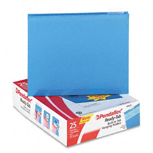 Pendaflex Ready-Tab Reinforced Hanging File Folders- 1/5 Tab- Letter ...