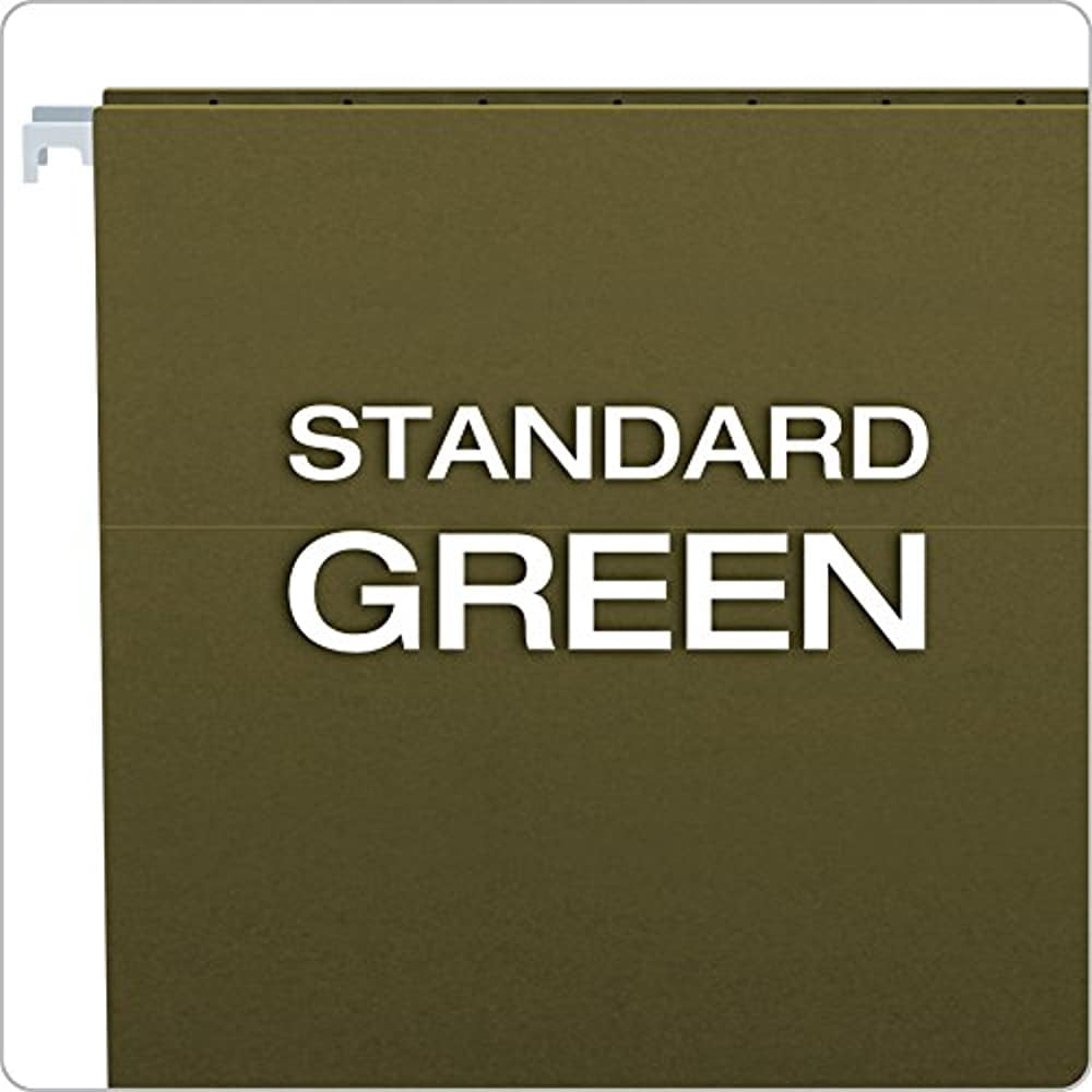 Pendaflex Recycled Hanging Folders, Letter Size, Standard Green, 25/BX ...