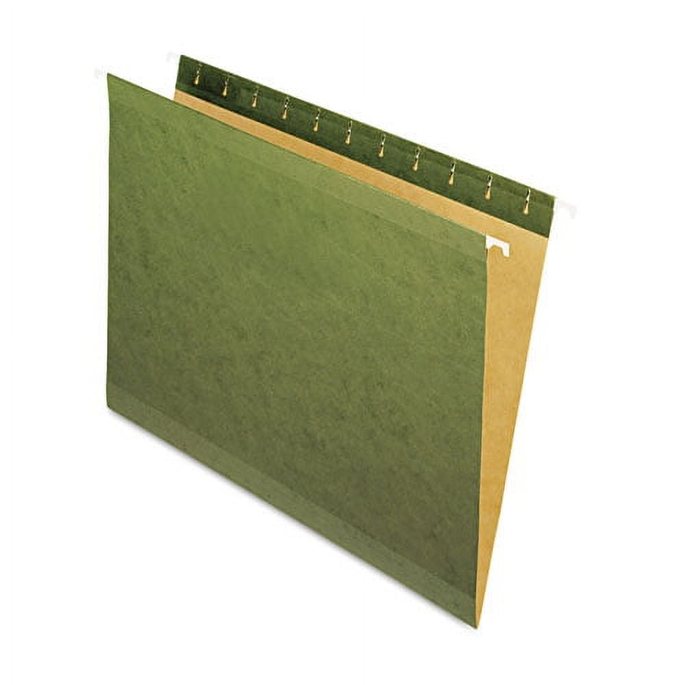 Pendaflex Reinforced Hanging File Folders, Letter Size, Straight Tabs ...