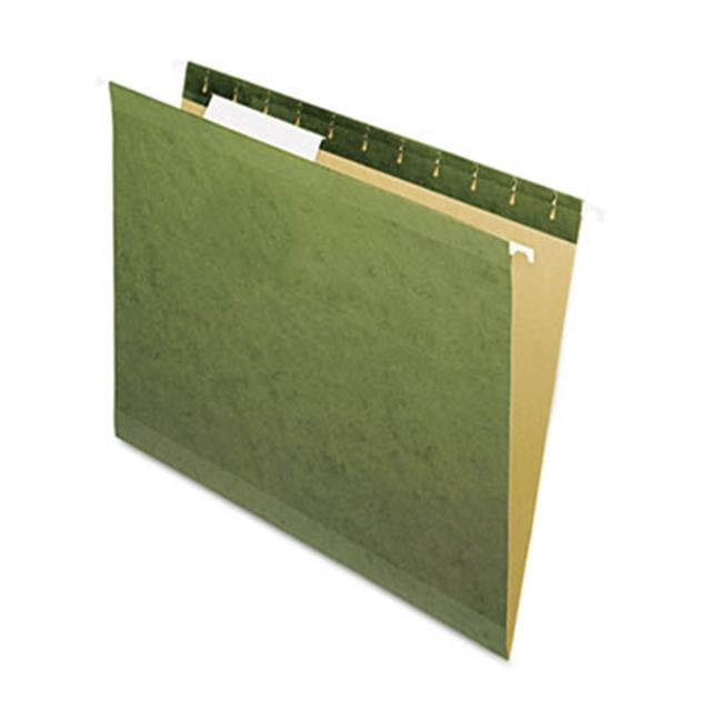 Pendaflex Reinforced Hanging File Folders- Untabbed- Kraft- Letter ...