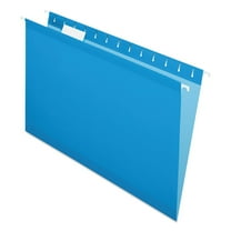 Pendaflex Reinforced 2" Extra Capacity Hanging Folders, Blue, 25ct ...