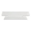"Universal Plastic Index Tabs, 1/5 Tab Cut, 2 1/4"" Clear, 25-Pack ...