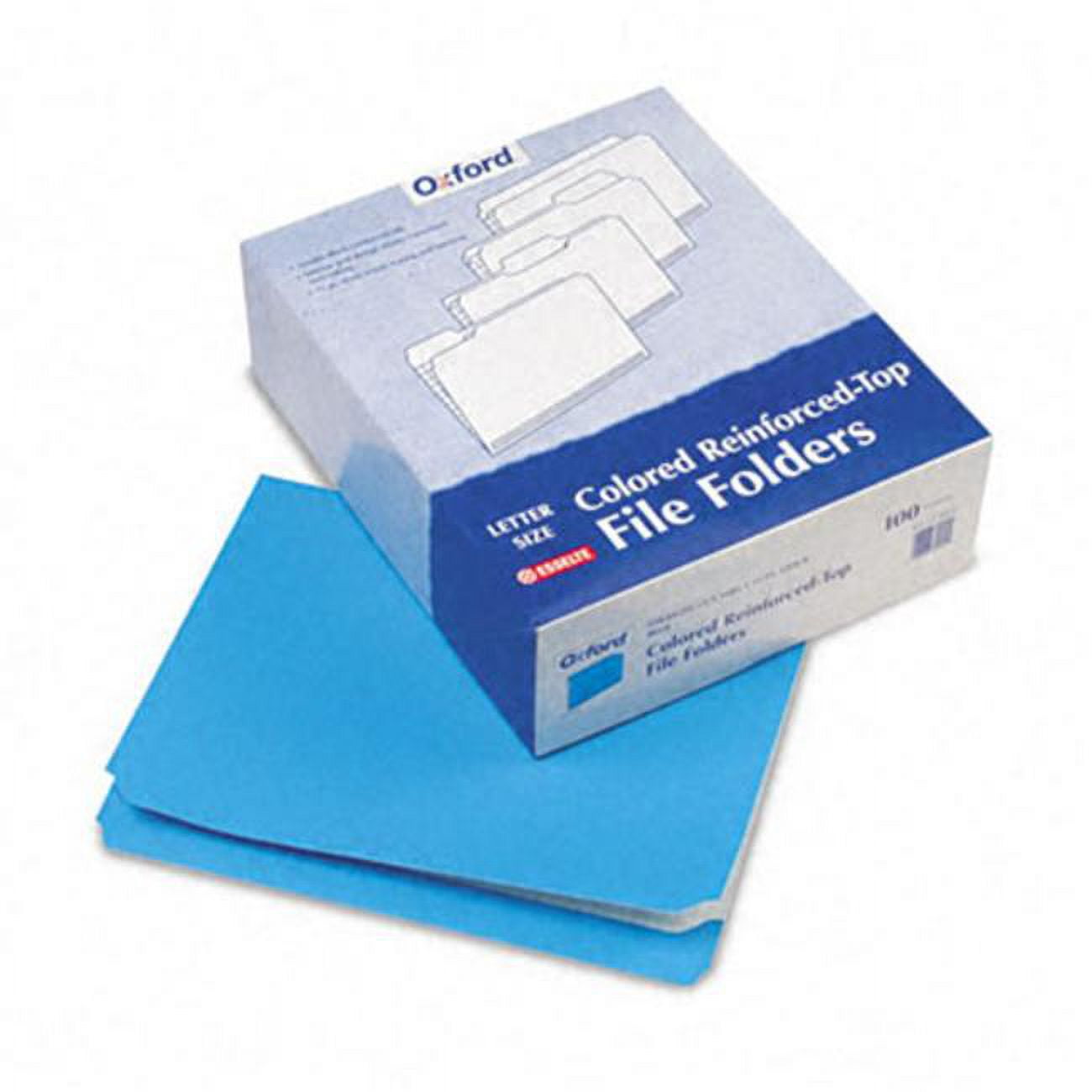 Pendaflex Two-Ply- Reinforced File Folders- Straight Cut- Top Tab ...