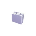 Pendaflex Two-Tone File Folder, Letter Size, 1/3 Cut Tabs, Lavender ...
