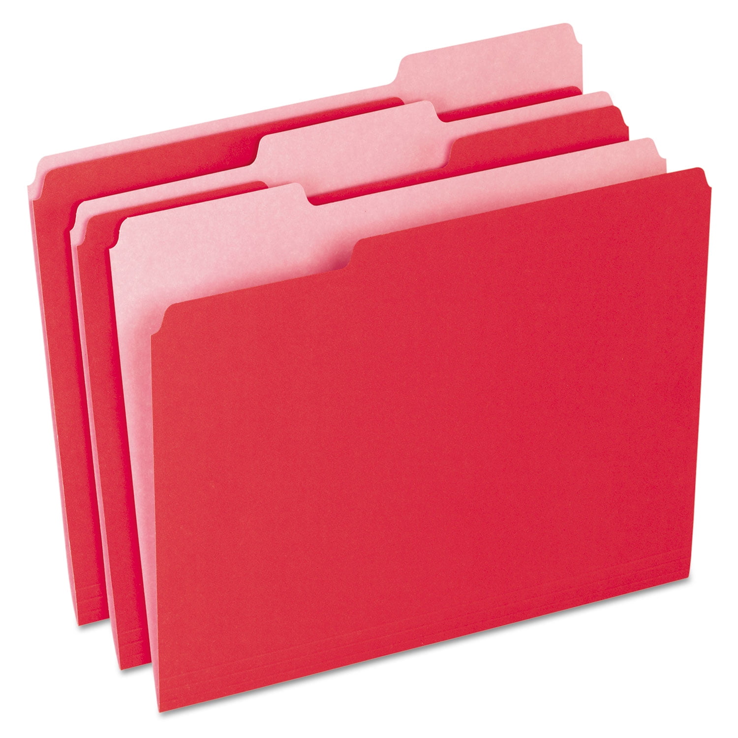 Pendaflex Office Colored Supplies, Two-Tone File Folder, Letter Size, 1 ...