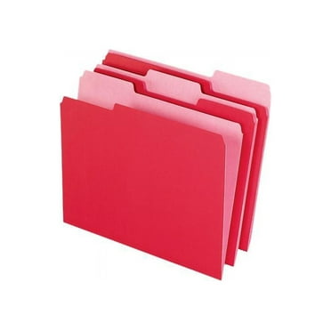 Staples Colored Top-Tab File Folders 3 Tab 9 Color Assortment Letter ...