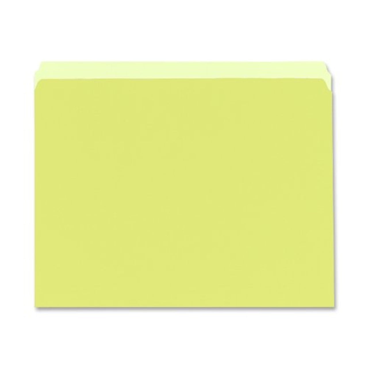 Pendaflex Two-tone Color File Folder - Letter - 8.50" X 11" - 11 Pt ...