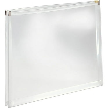 Smead Poly Three-Ring Envelope, 1-1/4" Expansion, Flap with hook-and ...