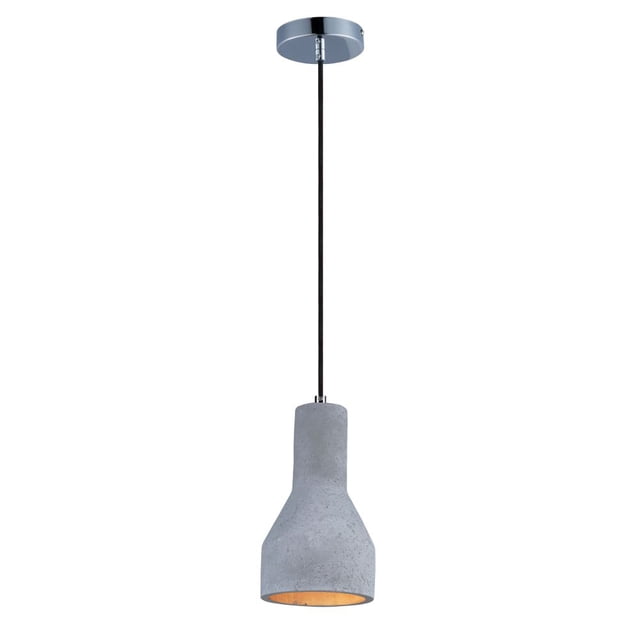 12392GYPC Maxim Lighting Crete-Pendant 1 Light-6 Inches wide by 10.75 ...