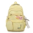 Pendant Accent Backpack 16.54" Nylon Floral Large Capacity Multi-pocket ...