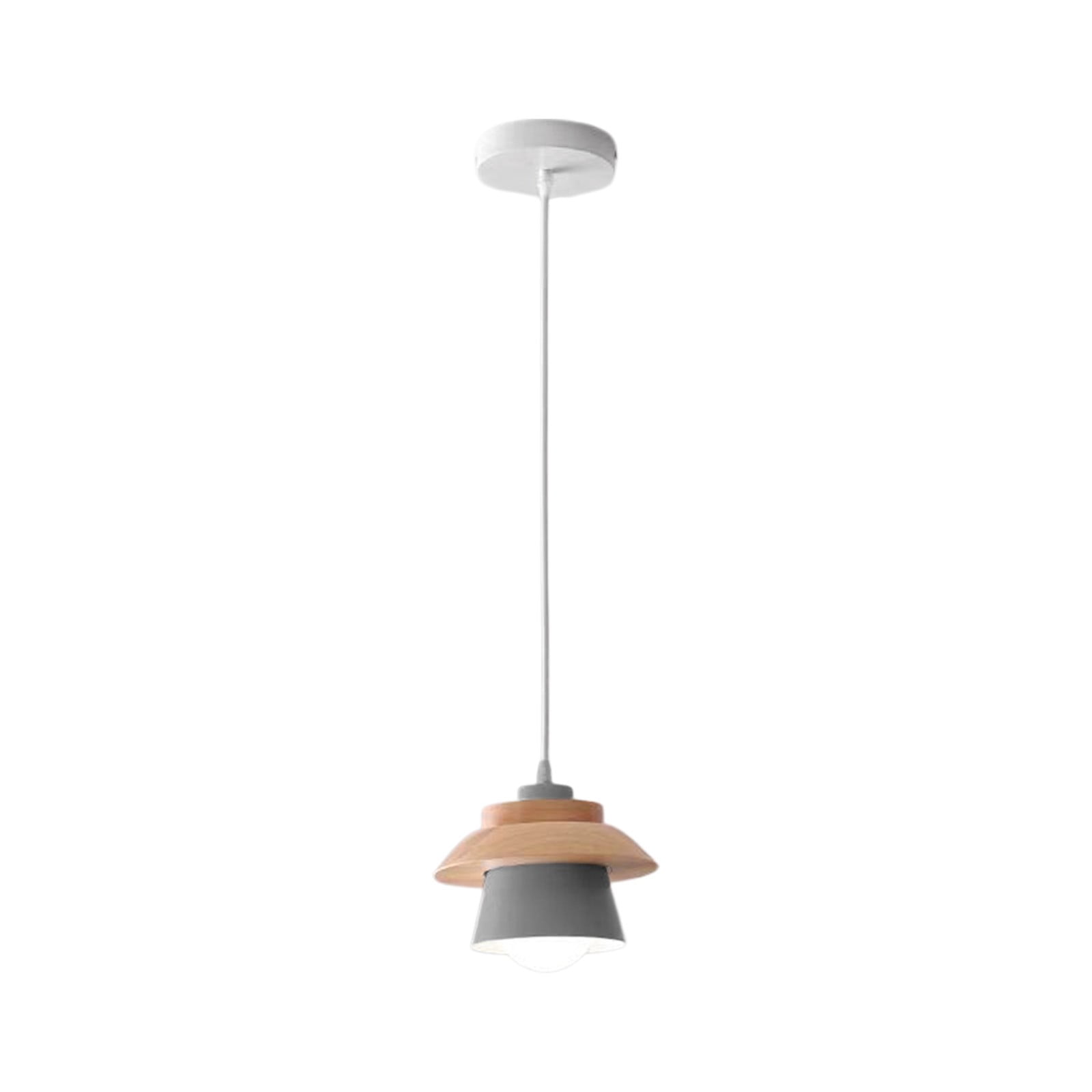 Pendant Lamp Modern Wooden Chandelier Cute Children's Room Decoration ...
