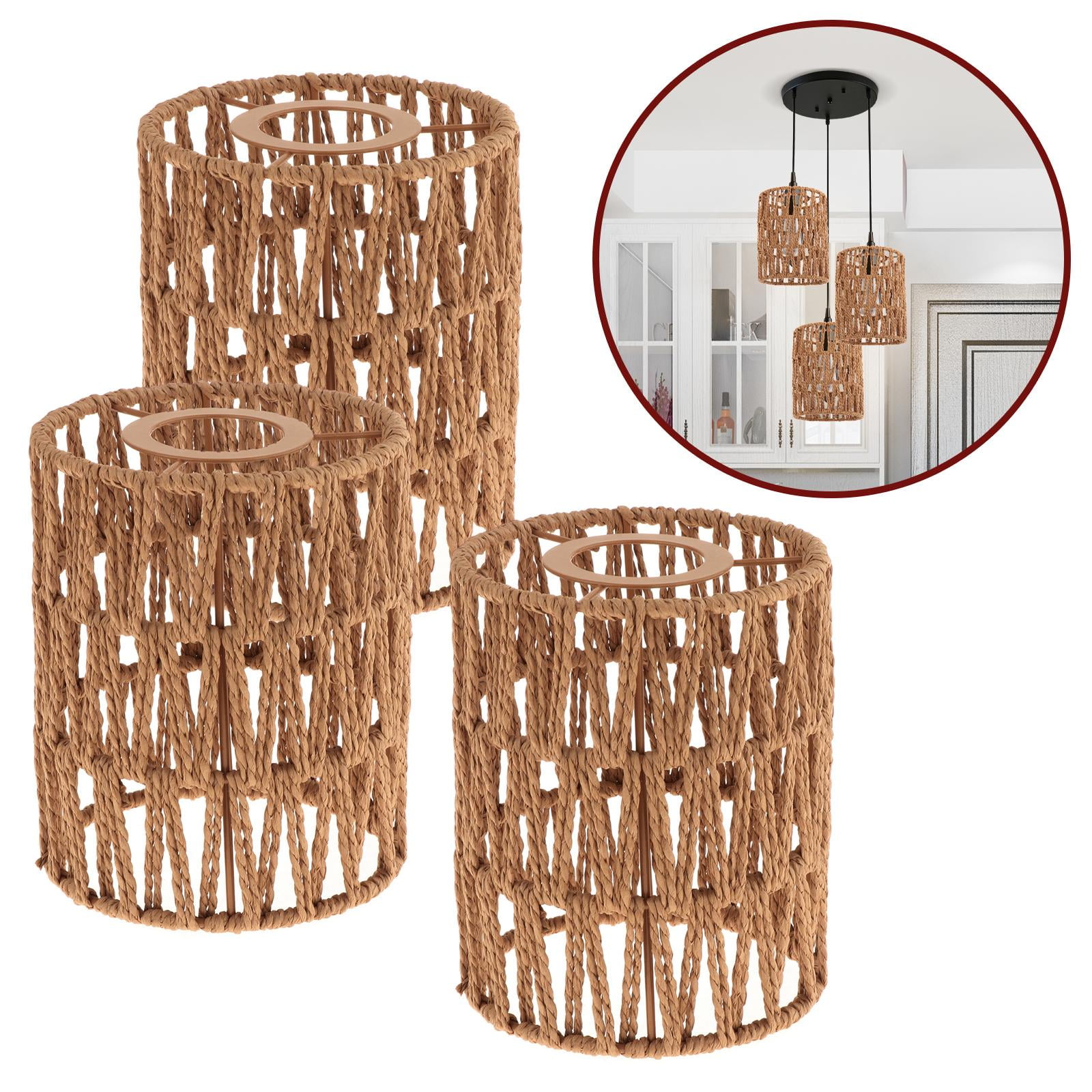 Pendant Lamp Shade Lampshade Rustic Light Fixture Shade Pendant Light ...