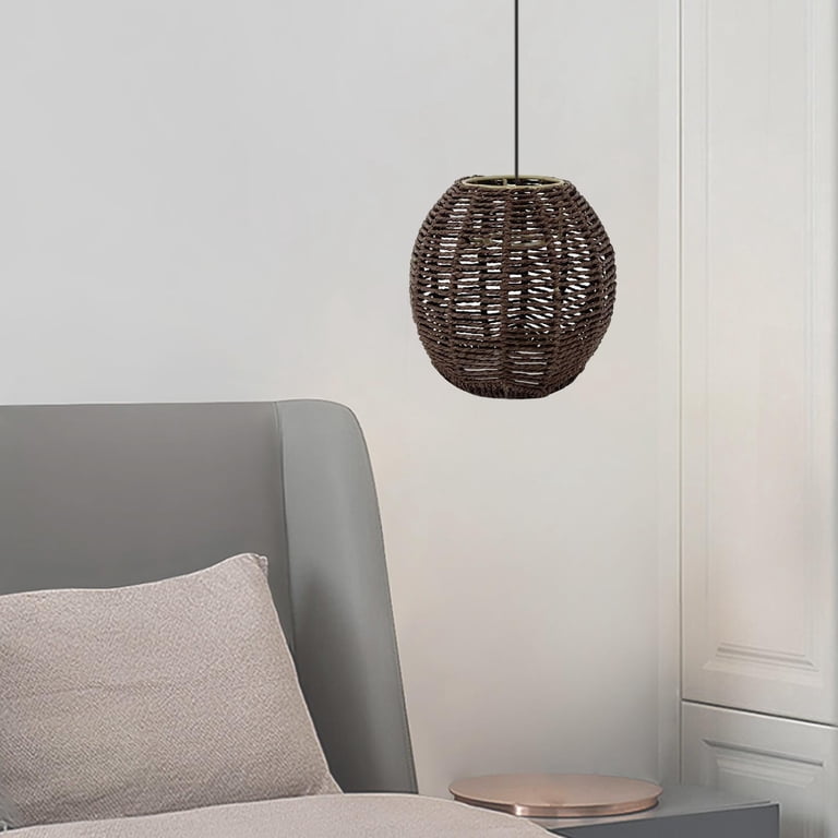 Round Wicker Lamp Shades