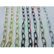 RCH Hardware CH-S59-04-BLK-3 Steel Chandelier Chain, Black (3 Feet) W32 ...