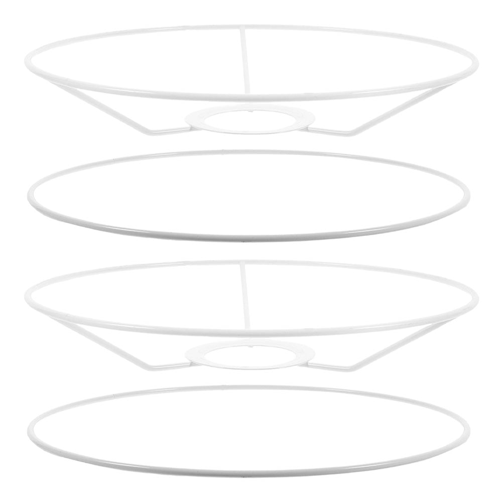 Homoyoyo 2 Sets Family Decoration Metal Lampshade Holder Frame DIY Iron ...