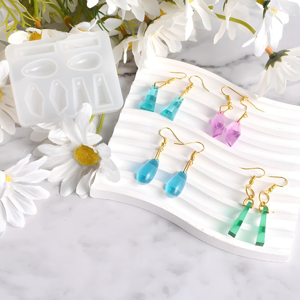 Pendant Silicone Molds Resin Casting Molds For UV Resin Epoxy Resin ...