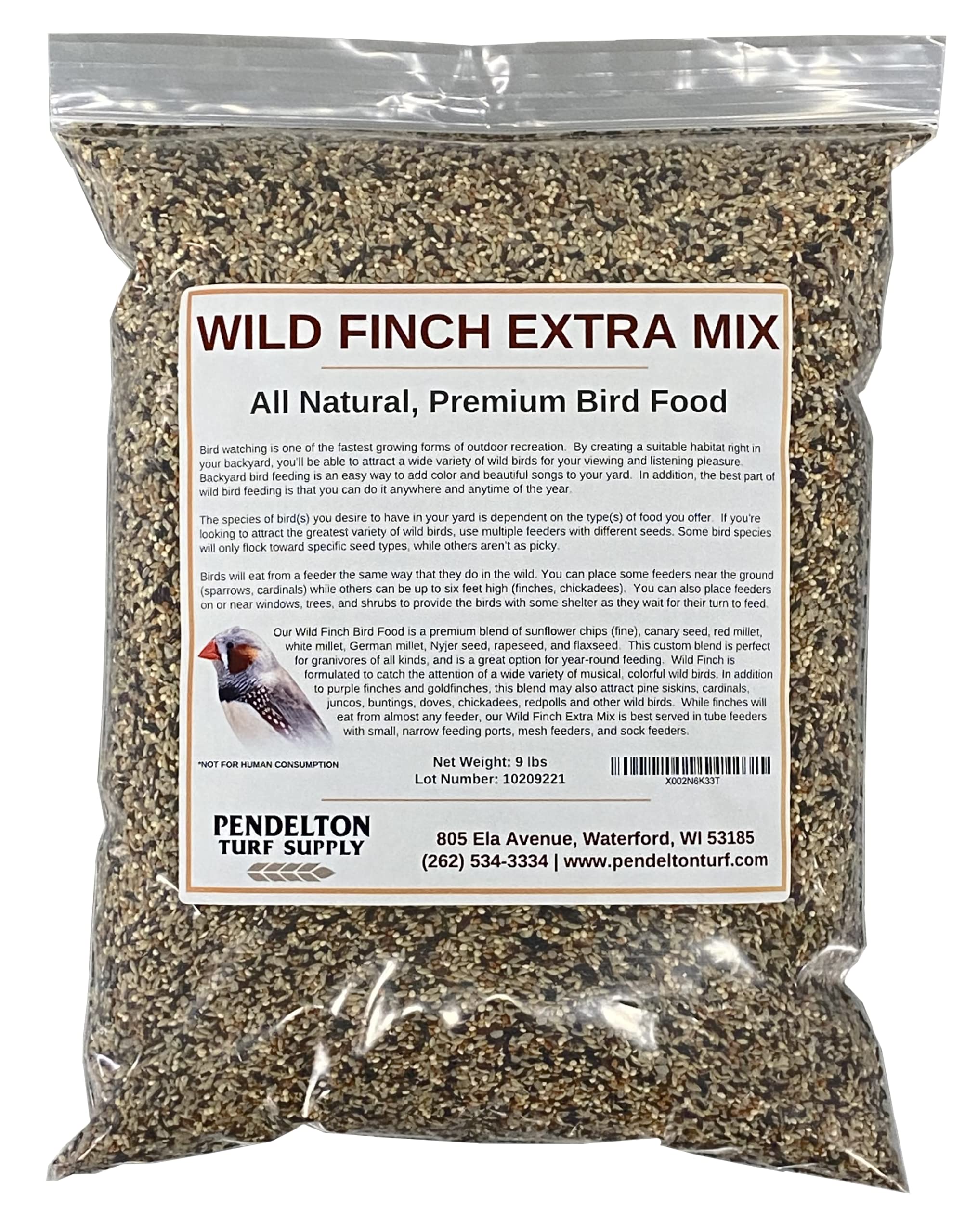 Pendelton Turf Supply Wild Finch Mix BSL1 Extra | All-Natural, Premium ...