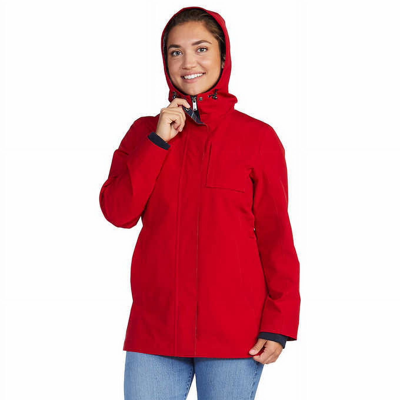 Pendleton Ladies' Hooded Rain Jacket, Red Size : MEDIUM - Walmart.com