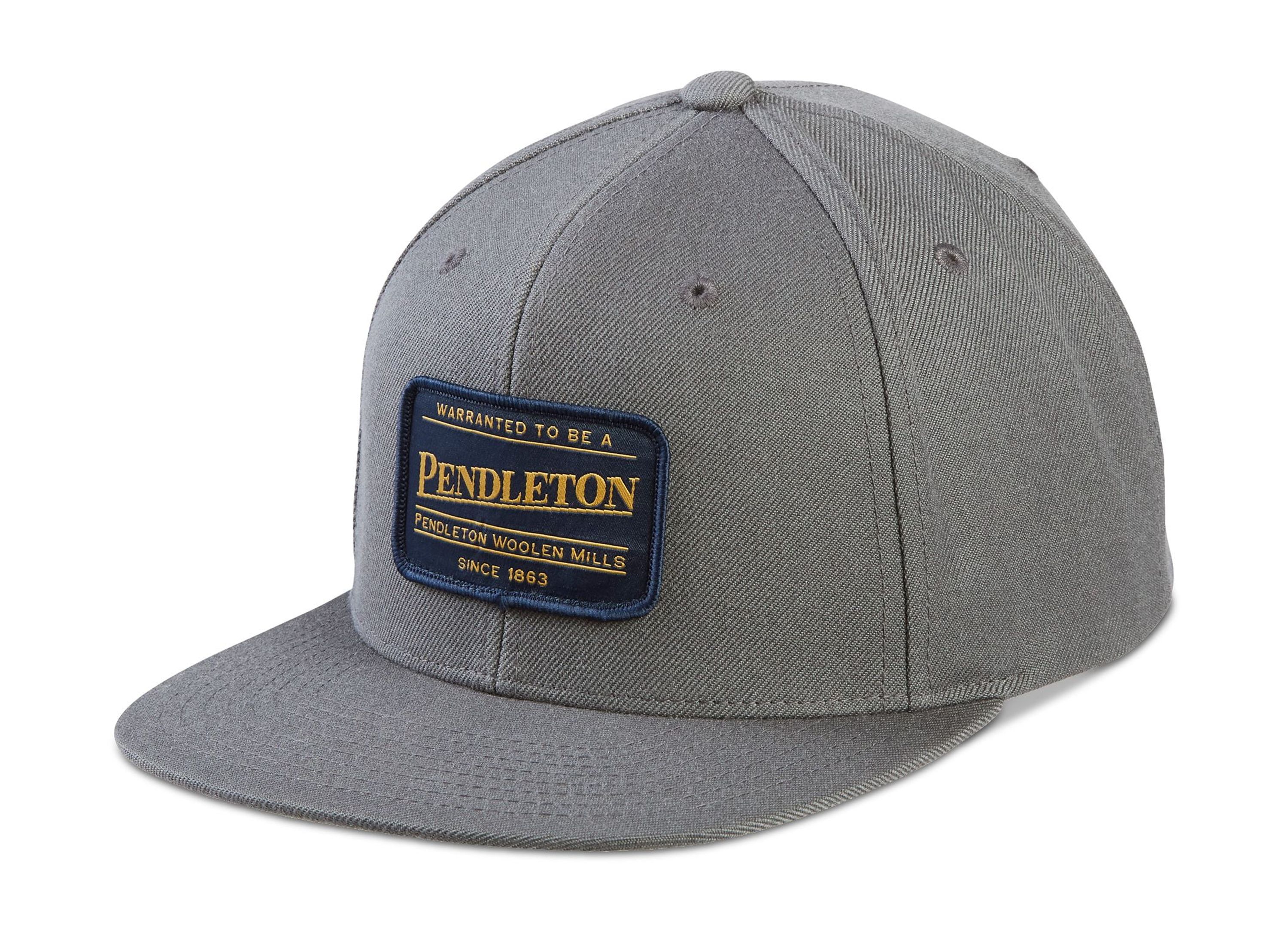 Pendleton Mens Classic Logo Baseball Hat Dark Grey One Size - Walmart.com
