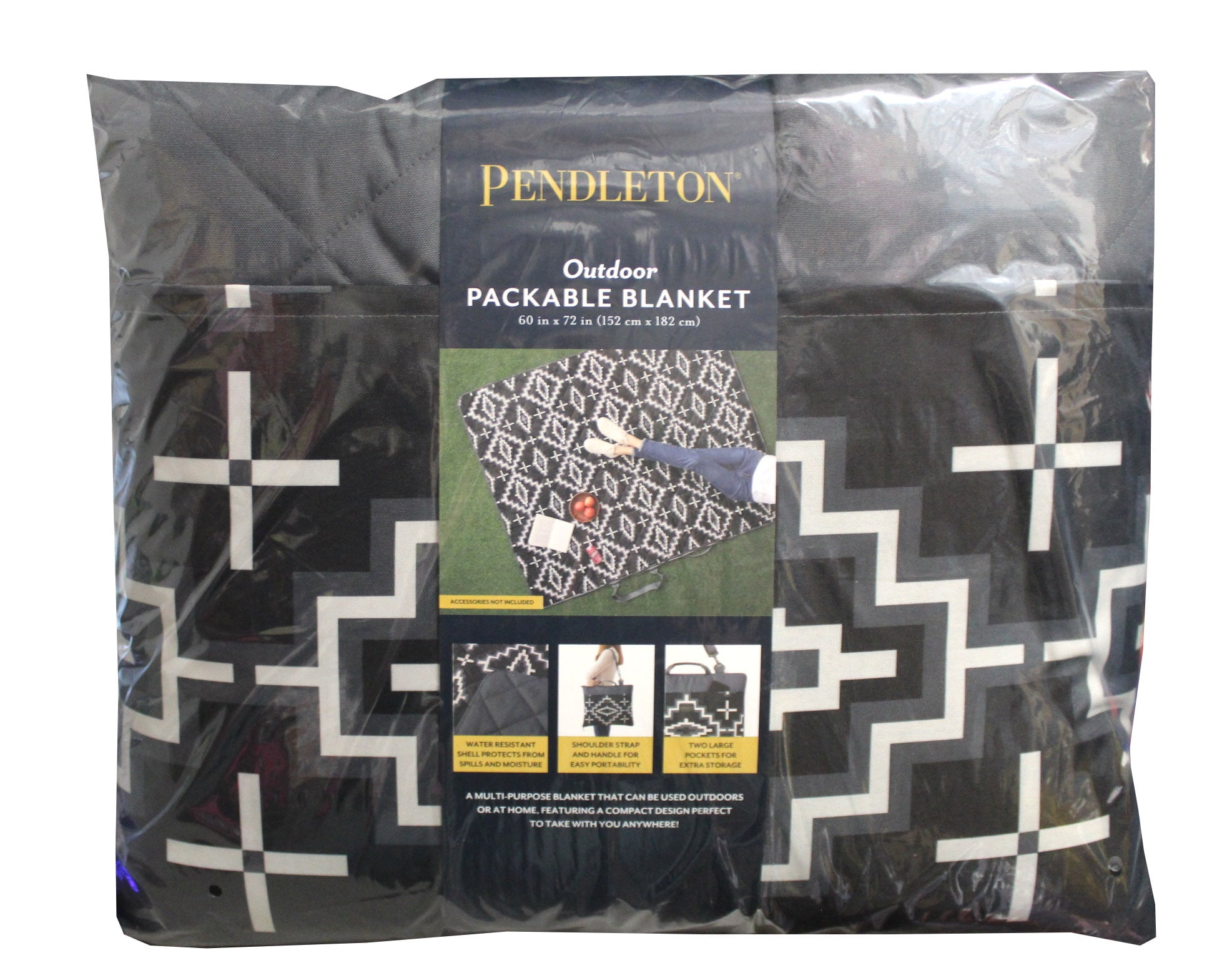 Pendleton Outdoor Packable Blanket Otero Multi - Walmart.com