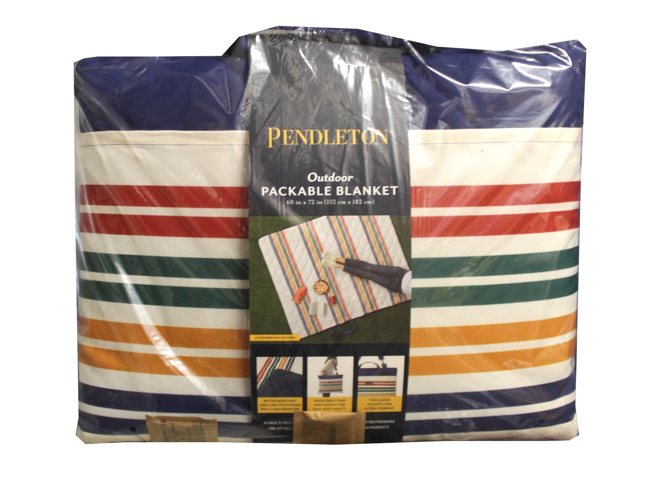 Pendleton Outdoor Packable Blanket Pine Island Multi - Walmart.com
