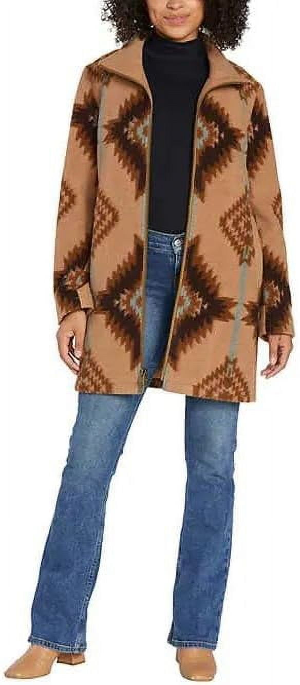 Pendleton Women's Wool Blend Walker Coat (Western Plains,Large) - Walmart.com