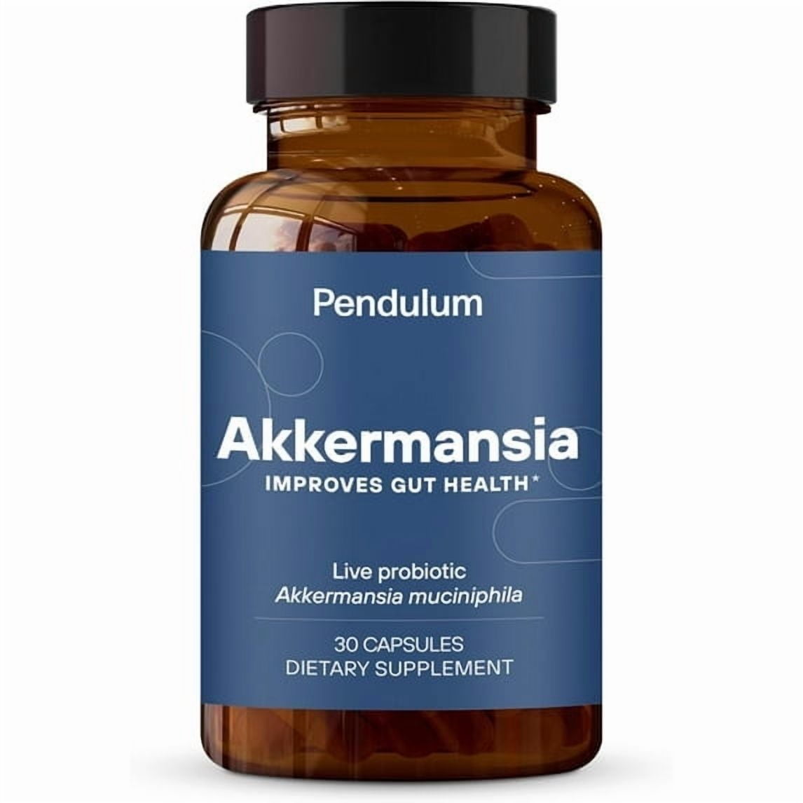 Pendulum Akkermansia Live Cultures + Prebiotic Fiber – 100M AFU ...