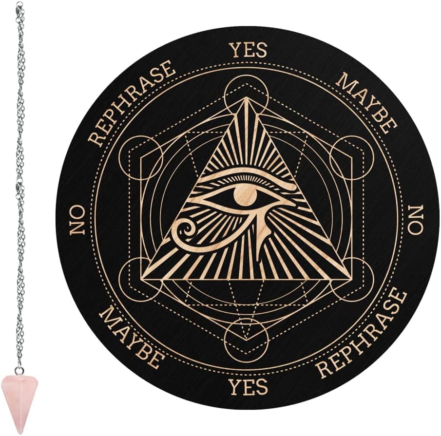 Pendulum Board Eye of Horus Dowsing Divination Metaphysical Message ...