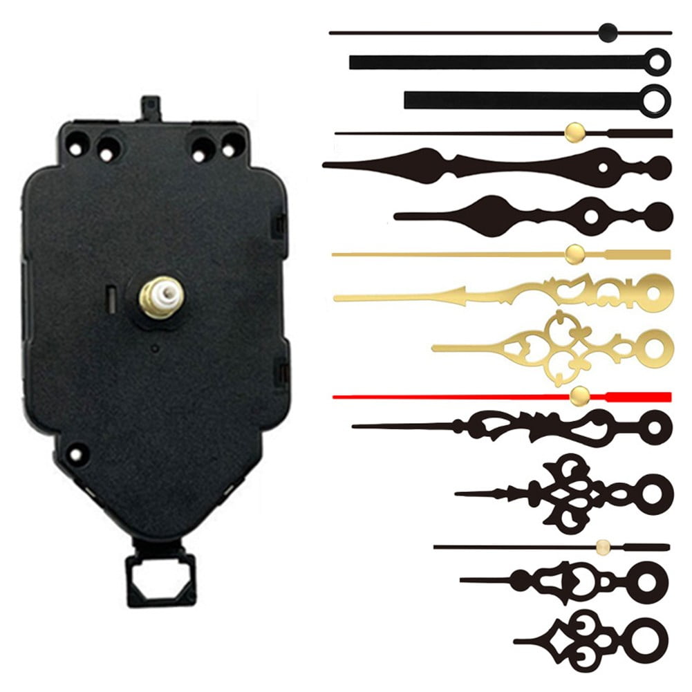 Pendulum Clock Movement Jumping Seconds Wall Clock Accessories Metal ...